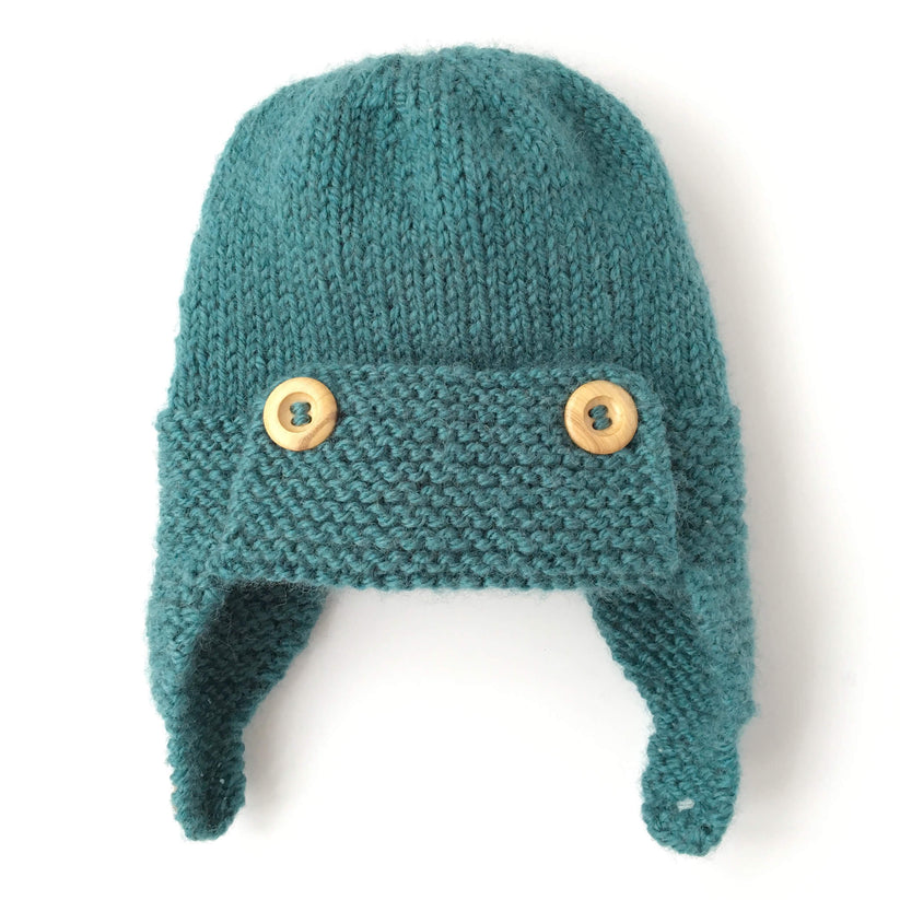 Baby Aviator Hat Knitting Pattern, Baby & Child sizes - REGAN – Lovefibres