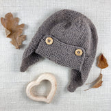 Baby Pilot Hat Knitting Pattern - WRIGHT FLYER – Lovefibres