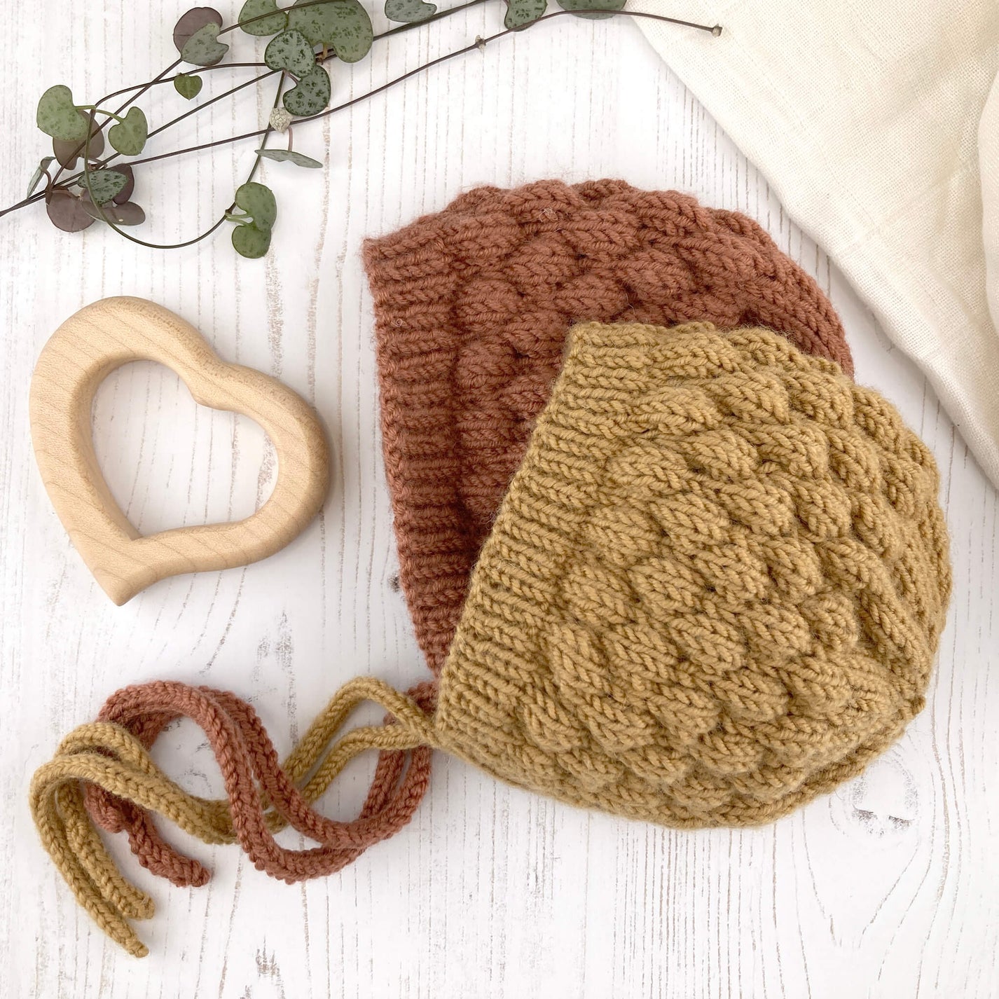 Baby Bonnet Knitting Pattern - BUBBLE BONNET – Lovefibres