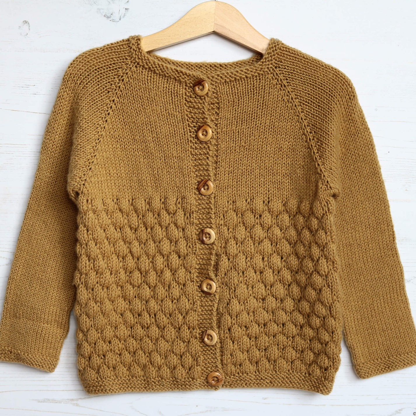 Bubble Stitch Baby Cardigan Knitting Pattern - BUBBLE STITCH CARDIGAN ...