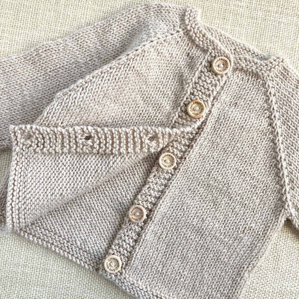 Easy Baby Cardigan Knitting Pattern - STYLE ME SIMPLE CARDIGAN – Lovefibres