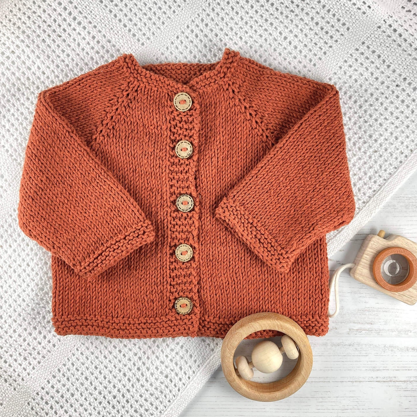 Easy Baby Cardigan Knitting Pattern - STYLE ME SIMPLE CARDIGAN – Lovefibres